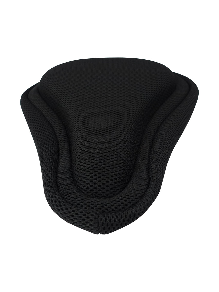 Vibrating stationary bicycle seat-internal pouch to insert mini bullet – Intimate Elevations Inc